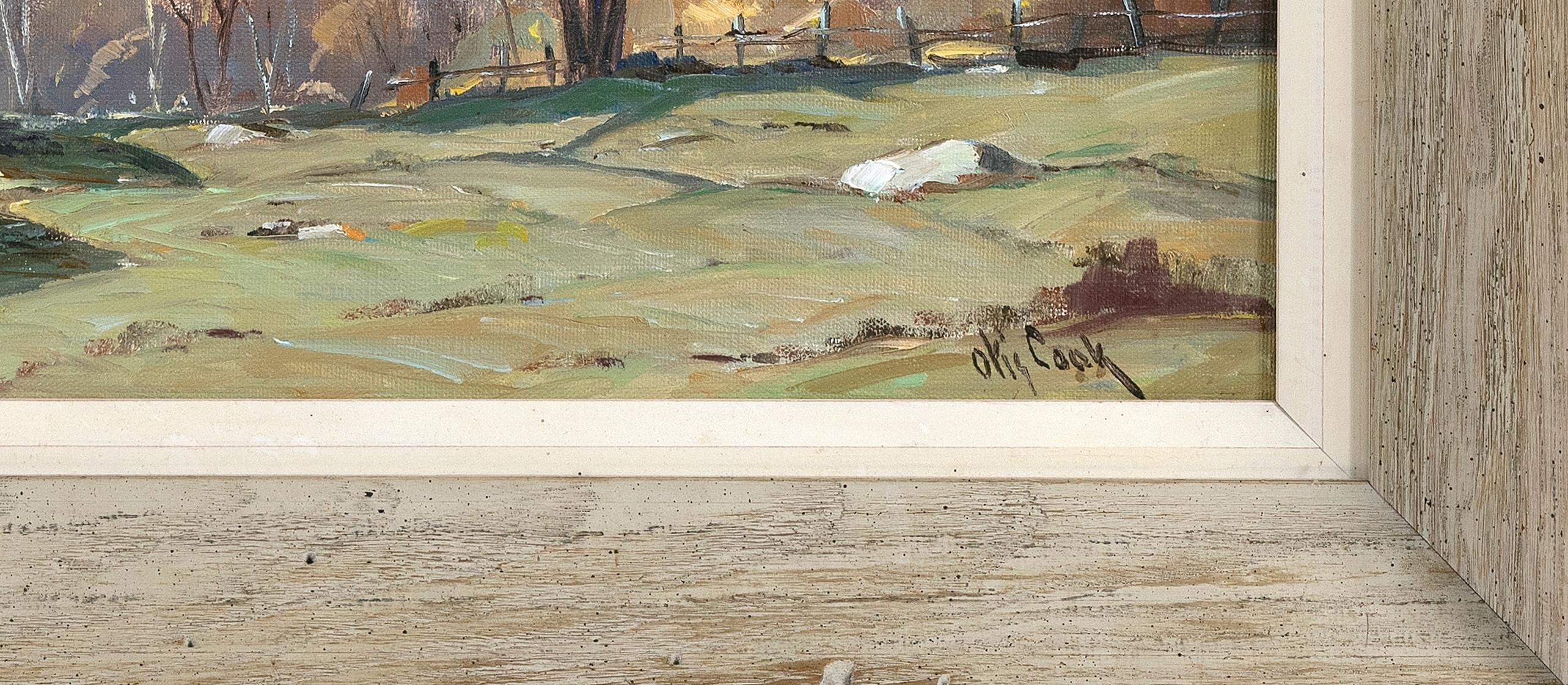 Otis Cook | New England mountain landscape. | MutualArt