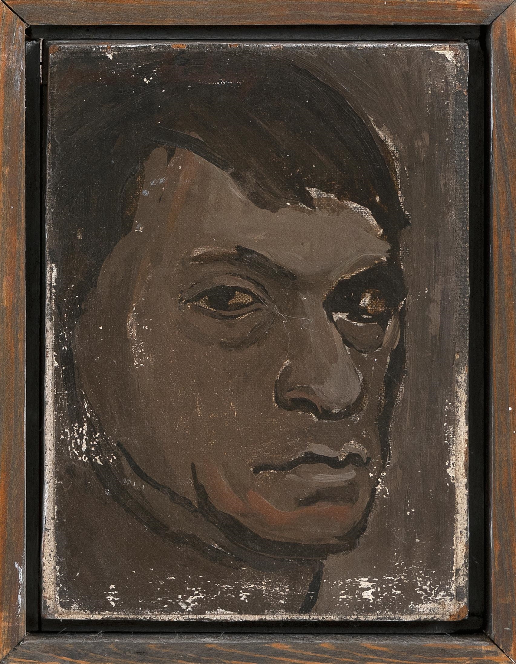 James Lechay | Bust portrait of a man. | MutualArt