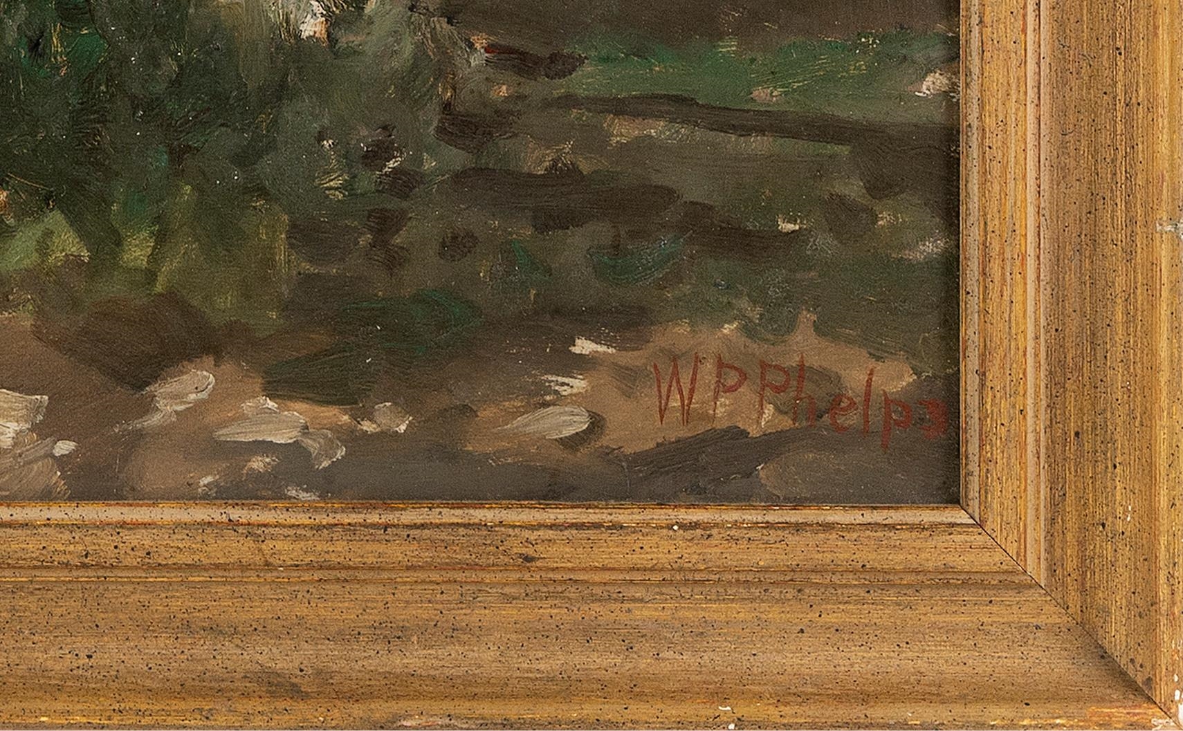 William Preston Phelps | European town. | MutualArt