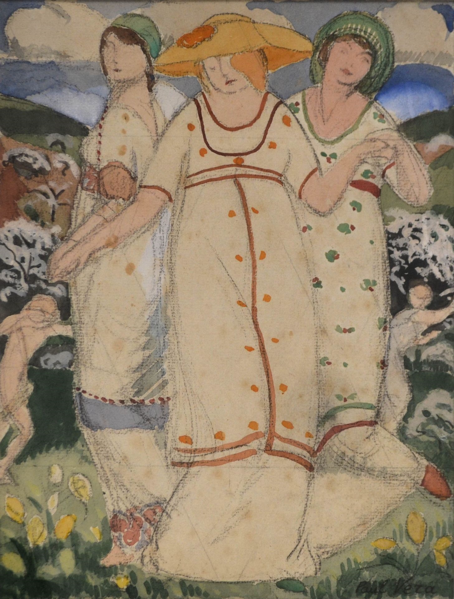 Paul Véra | The three graces | MutualArt