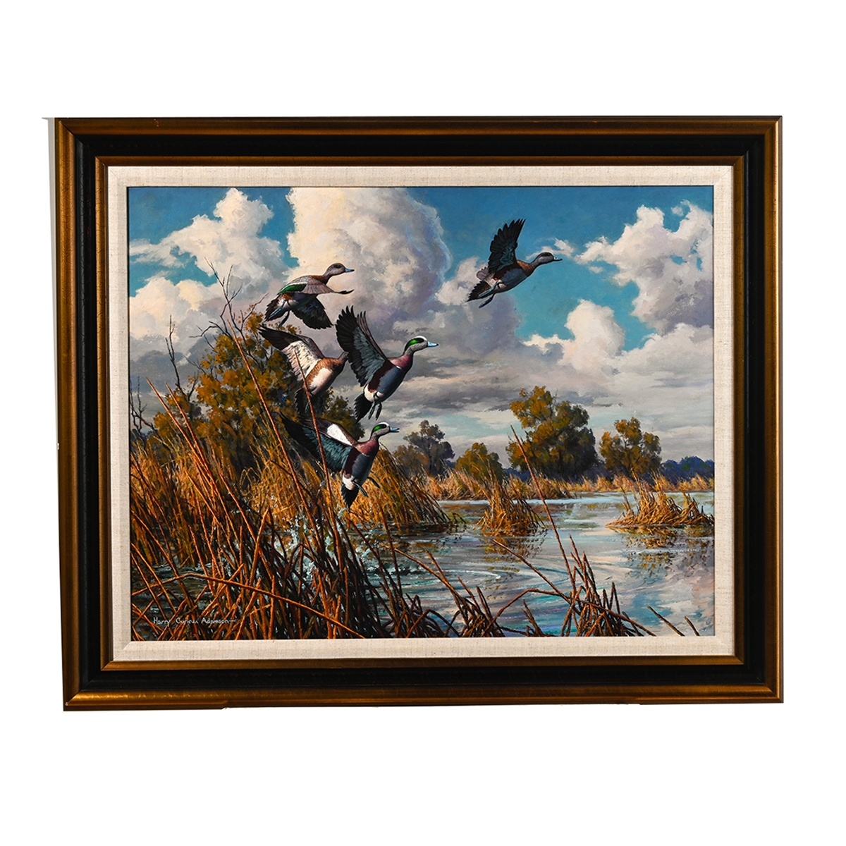 Harry Curieux Adamson | Flying Ducks | MutualArt