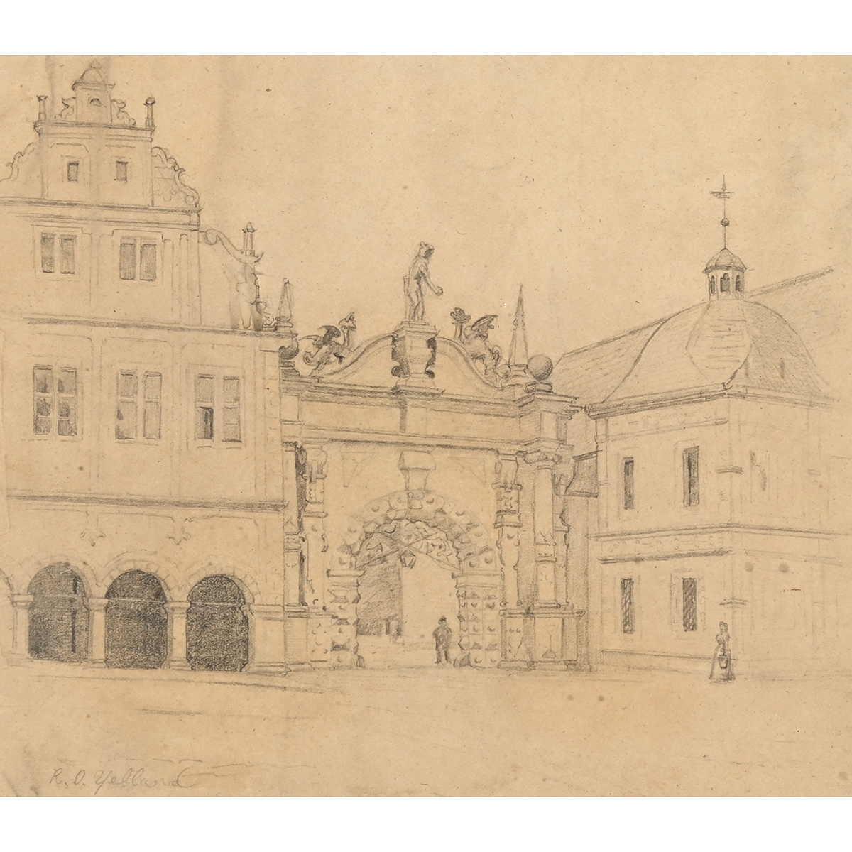 Raymond Dabb Yelland | Two-Sided Drawing | MutualArt