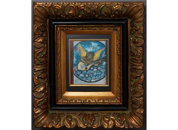Emerson Bell | Angel with Lute (1993) | MutualArt