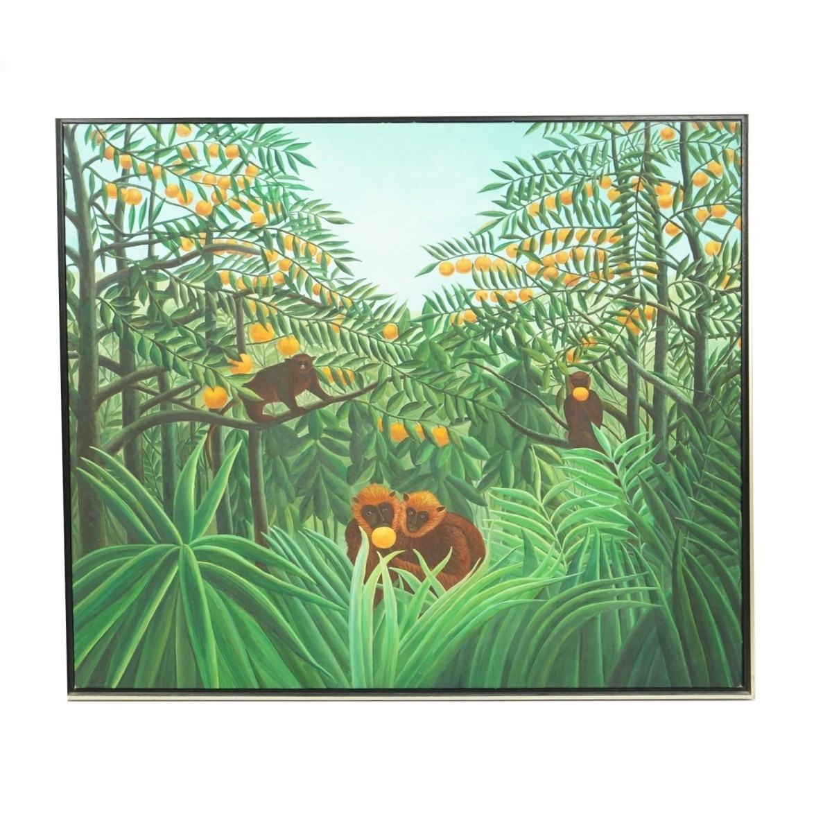 Henri Rousseau | Monkey in the Forest | MutualArt