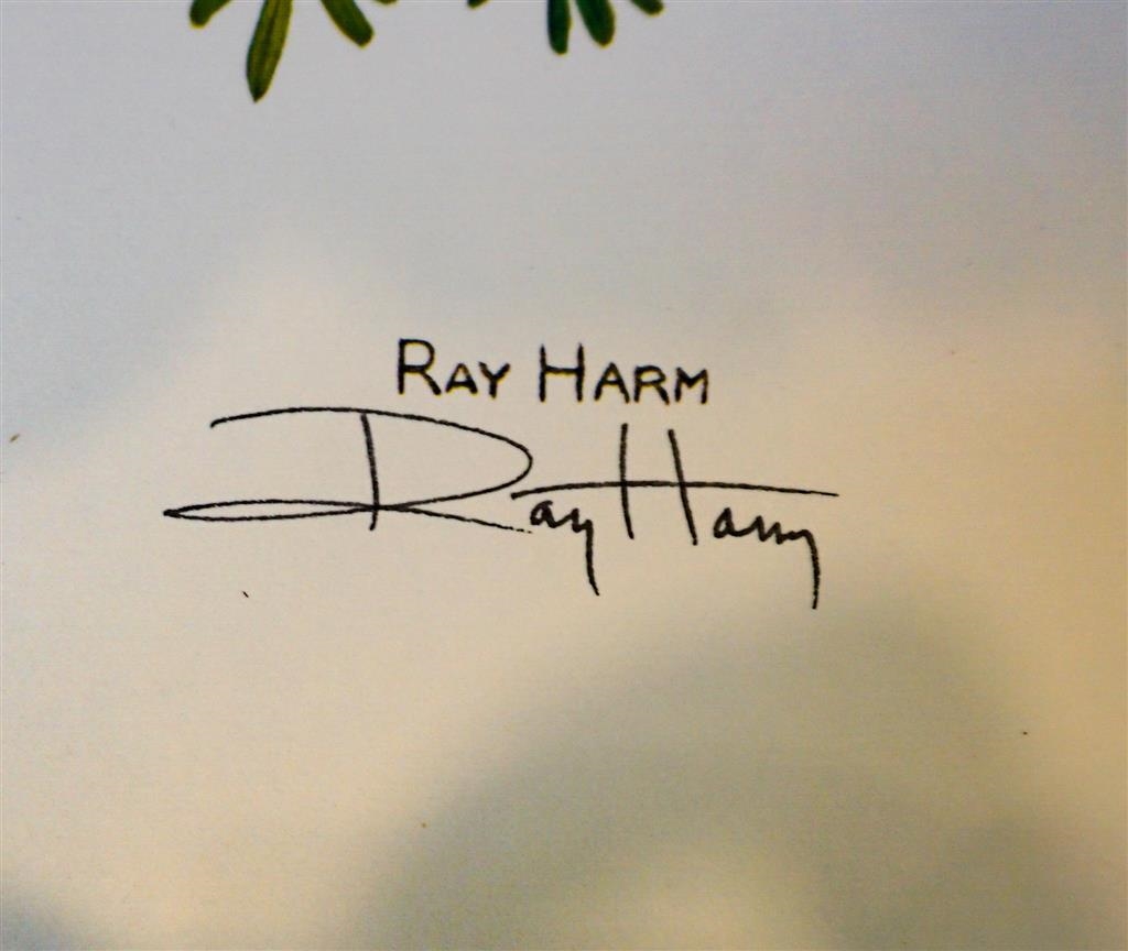 Ray Harm | Five Signed Limited Edition Chromolithographs | MutualArt