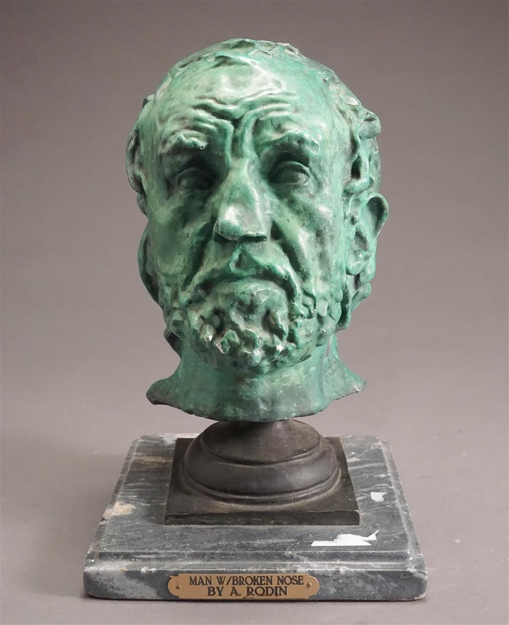 Auguste Rodin | Man with Broken Nose | MutualArt