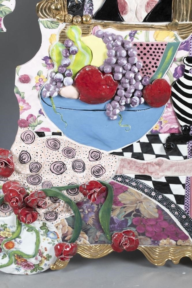 Laney Oxman | Ceramic wall sculpture (1995) | MutualArt