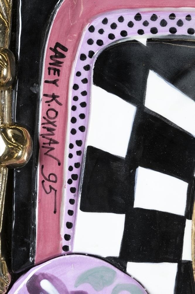 Laney Oxman | Ceramic wall sculpture (1995) | MutualArt