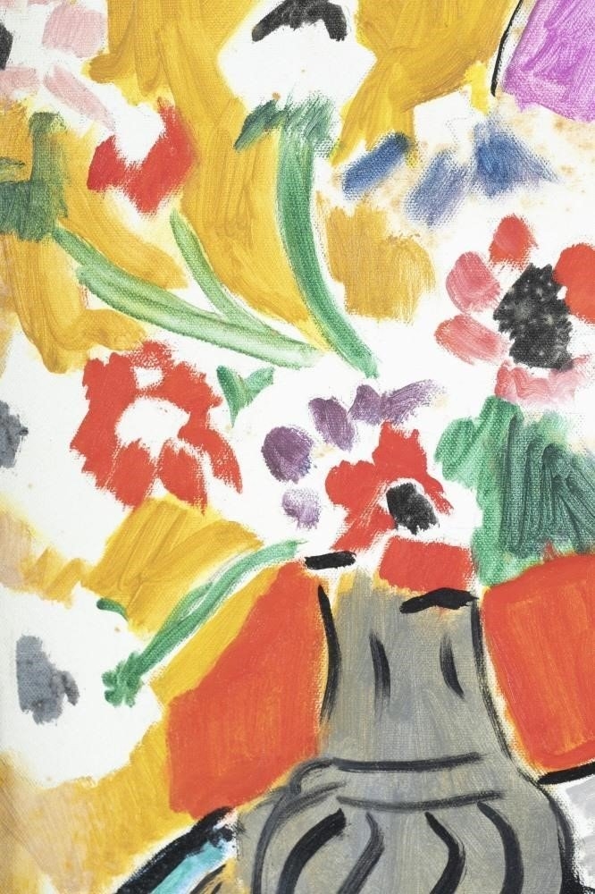 Henri Matisse | Purple Robe and Anemones | MutualArt