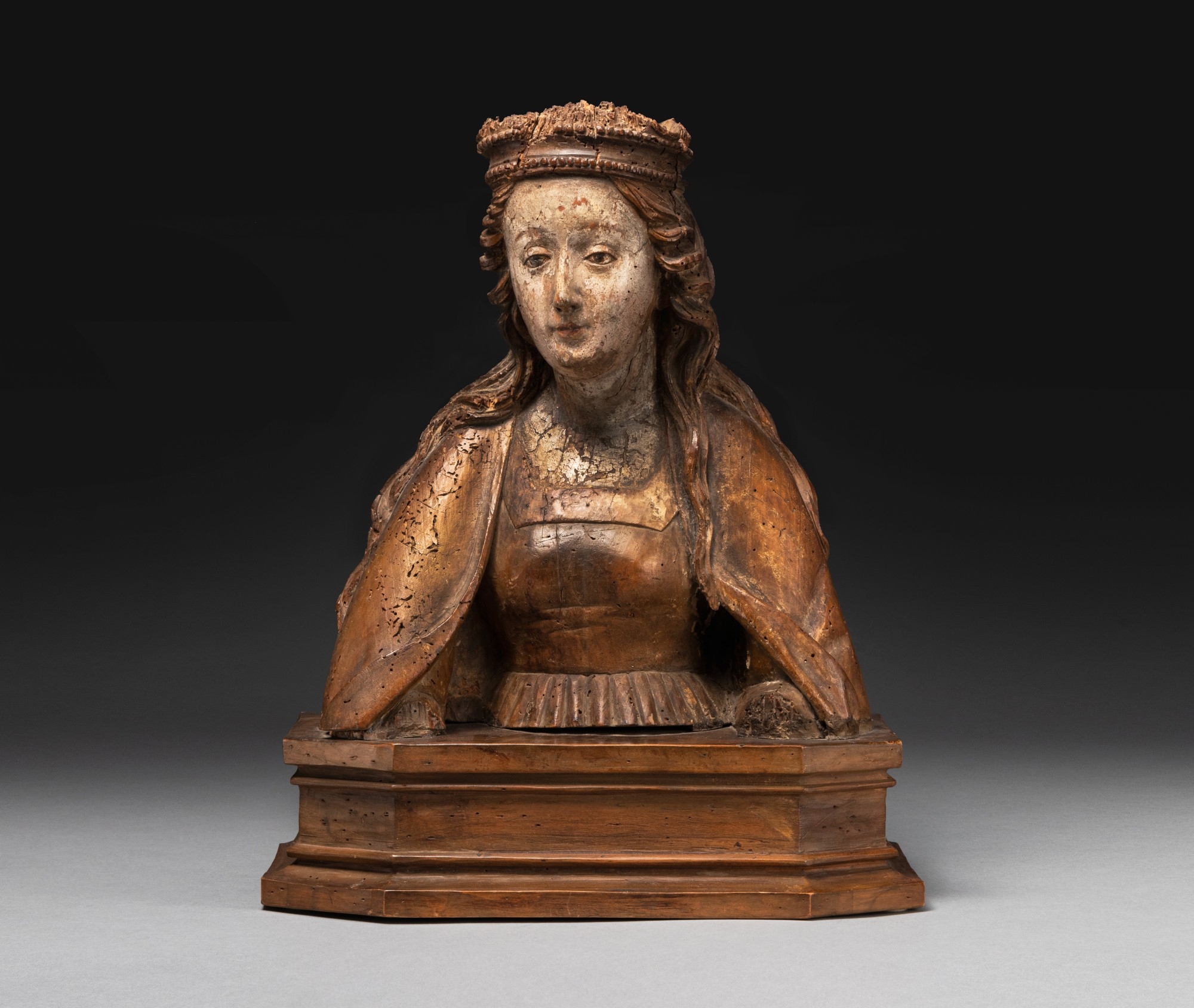 German School, 16th Century | Portrait de dame au bonnet et col de ...