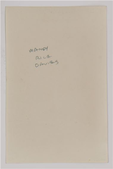 MANDY RICE DAVIES | a rare nude | MutualArt