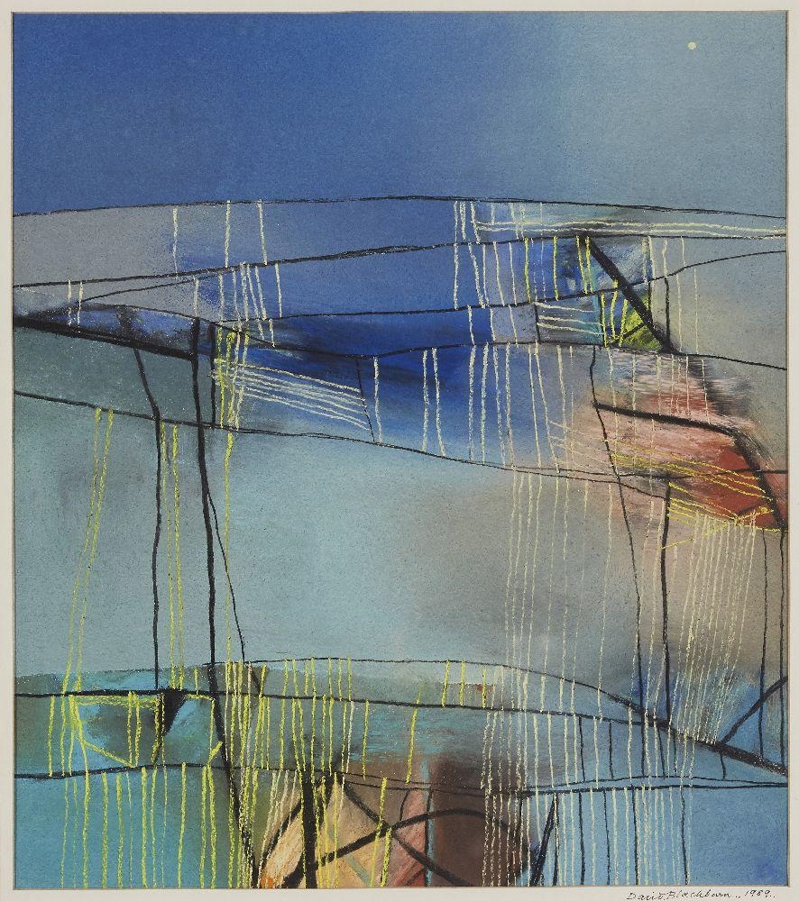 David Blackburn | Landscape with Walls and Fields II | MutualArt