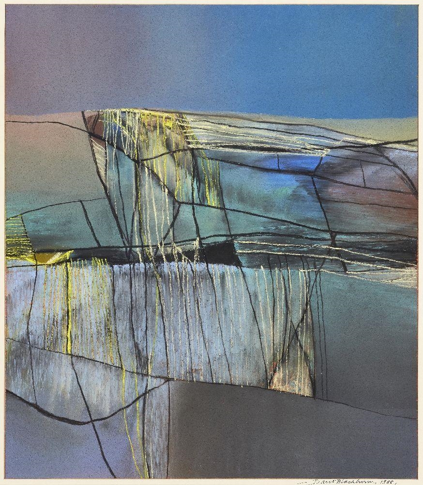 David Blackburn | Landscape with Walls and Fields | MutualArt