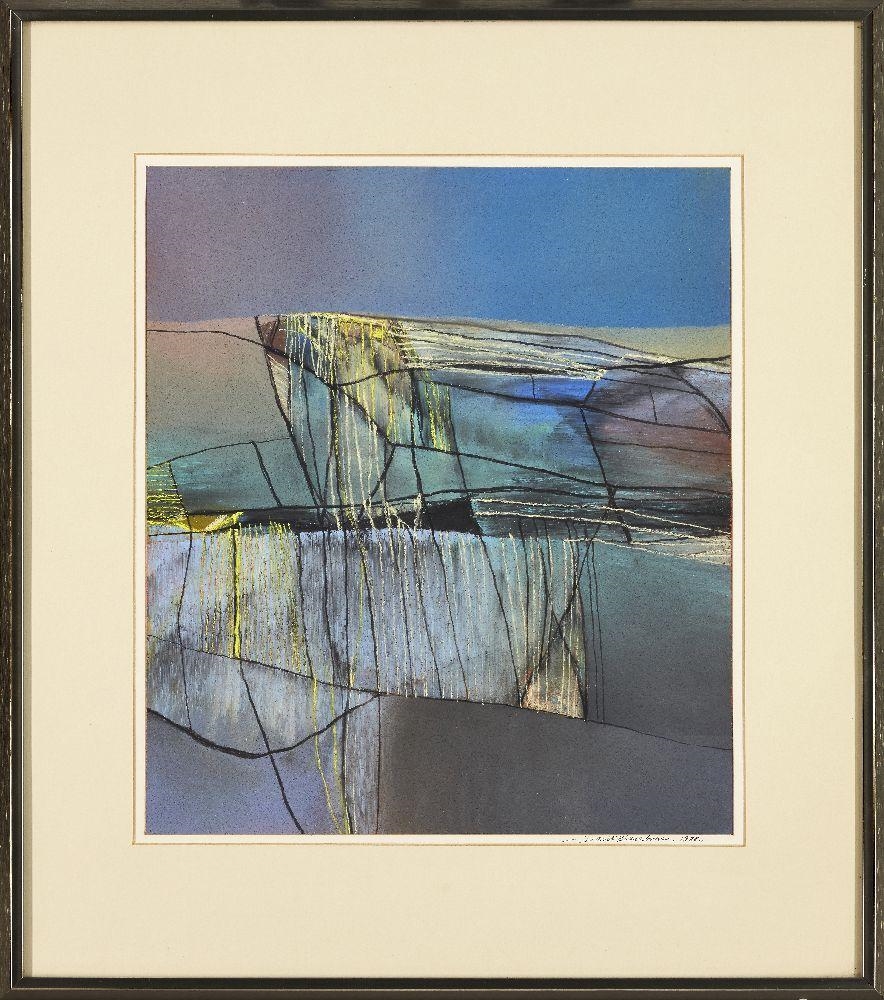 David Blackburn | Landscape with Walls and Fields | MutualArt