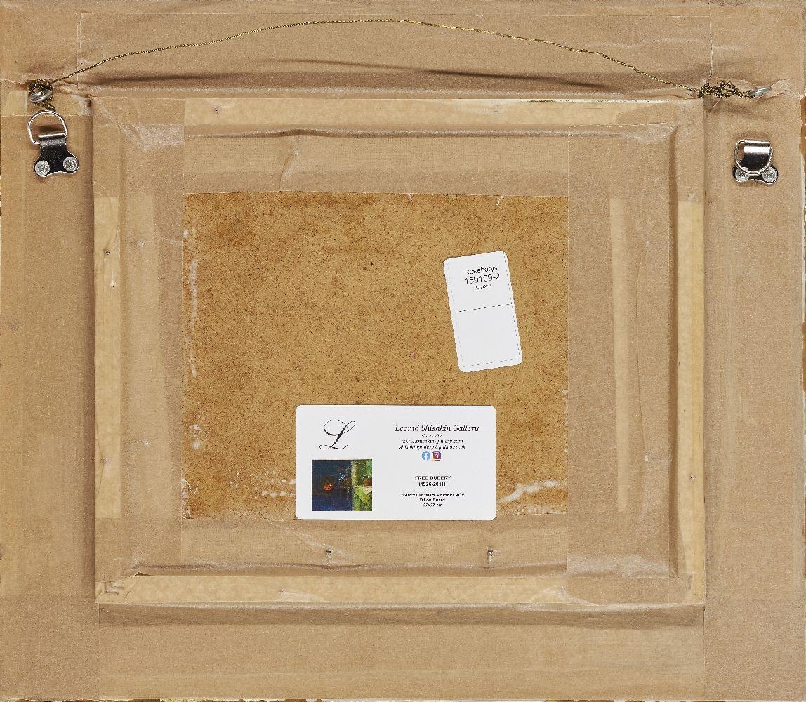 Fred Dubery | Interior with a Fireplace | MutualArt