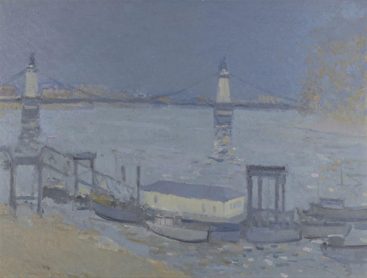 Bernard Myers | Bernard Myers Hammersmith Pier | MutualArt