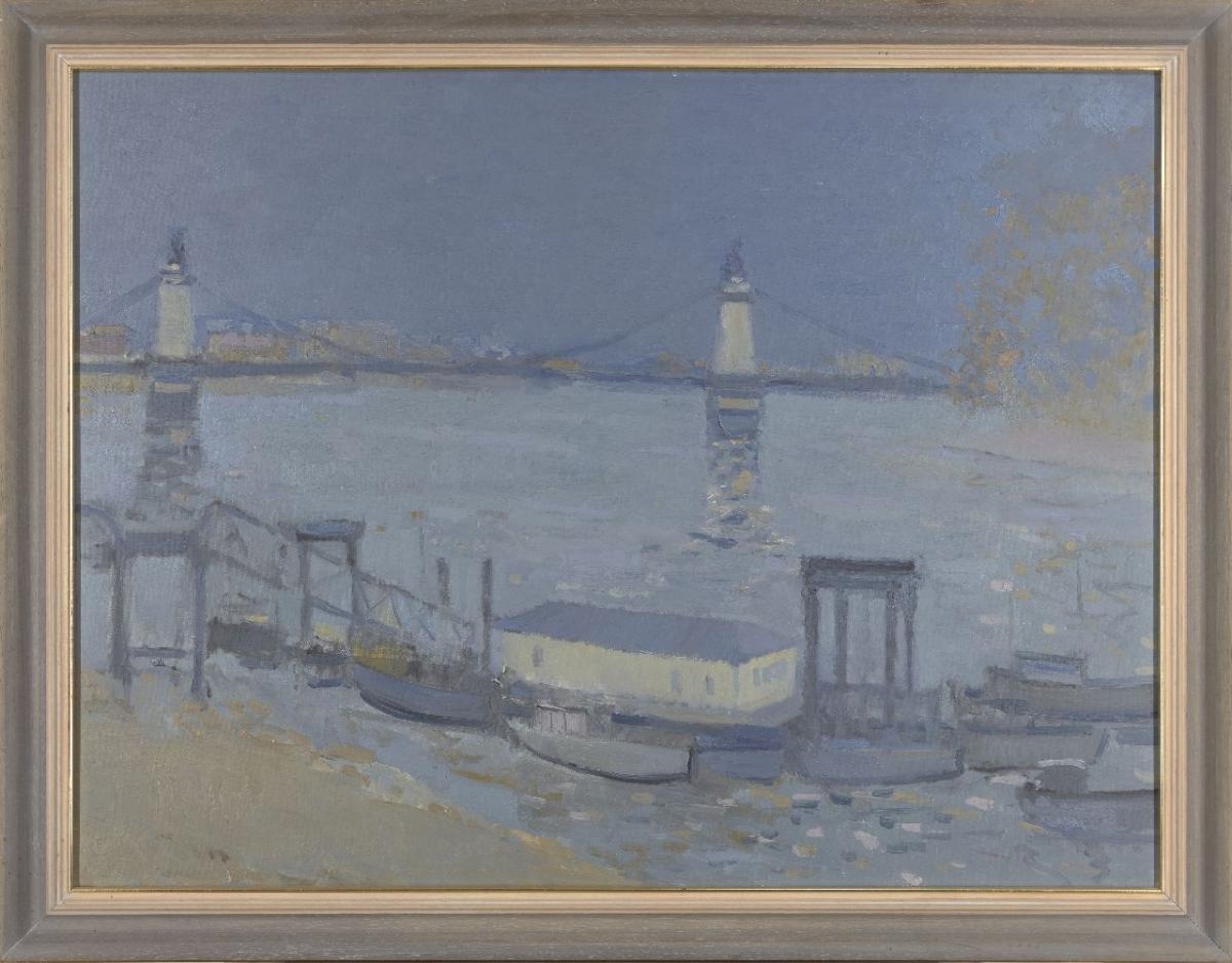 Bernard Myers | Bernard Myers Hammersmith Pier | MutualArt