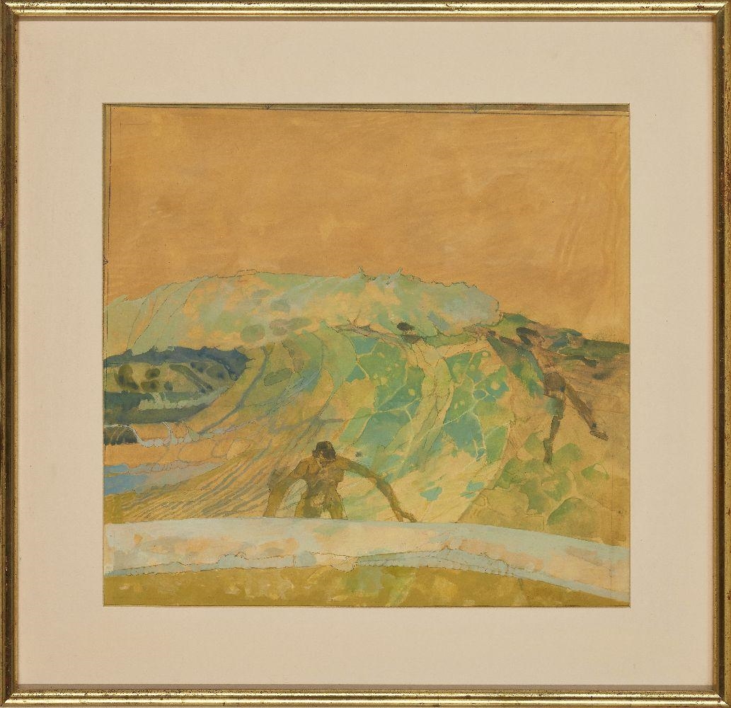 Leonard Rosoman | Study: The Wave | MutualArt