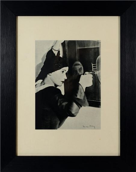 Man Ray | Woman with a gun. (1920) | MutualArt