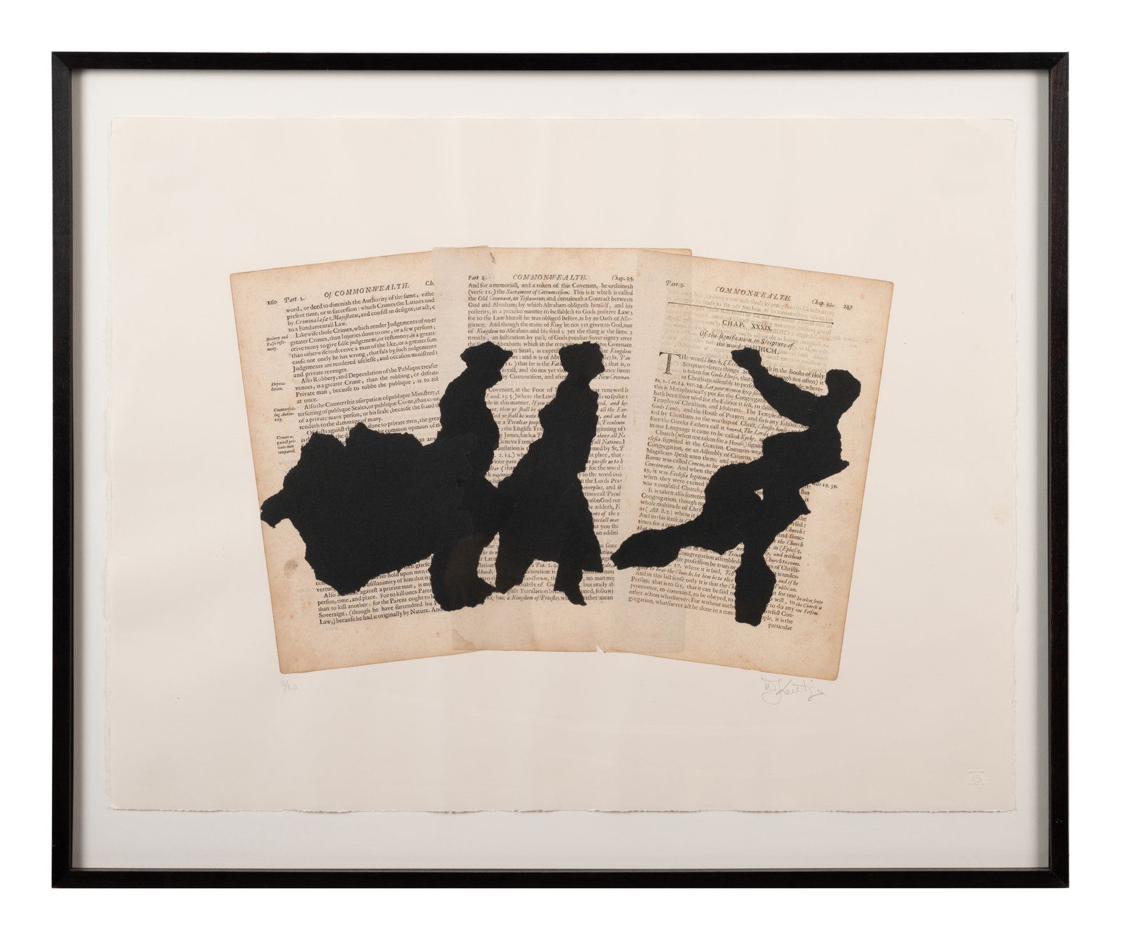 William Kentridge | Leviathan (Arc Shadow Procession) (2000) | MutualArt