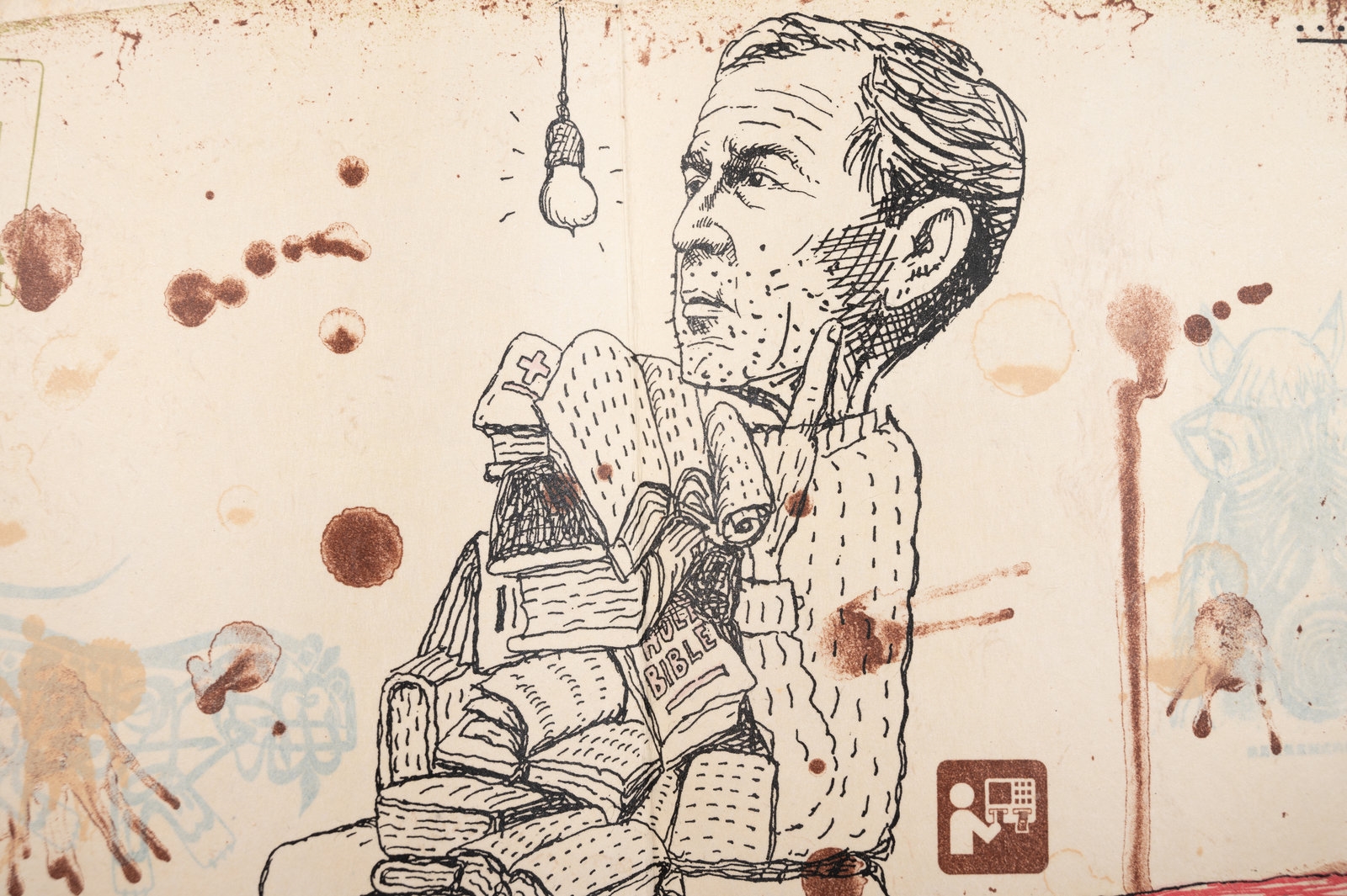 Enrique Chagoya | Ghosts of Liberty (2004) | MutualArt