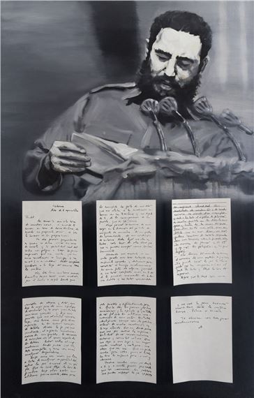 José Angel Toirac | Fidel Castro reading letters sent to him by Che ...