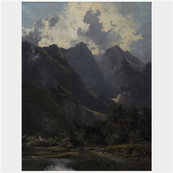 Theodor Guggenberger | Alpine Landscape | MutualArt