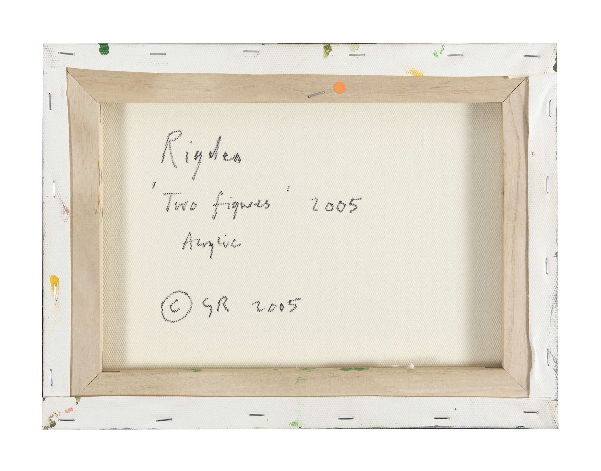 Geoff Rigden | Two figures (2005) | MutualArt