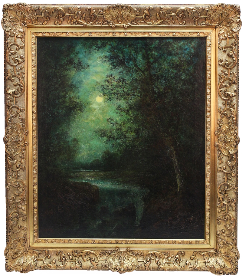 Hudson Mindell Kitchell | NOCTURNAL LANDSCAPE (1924) | MutualArt