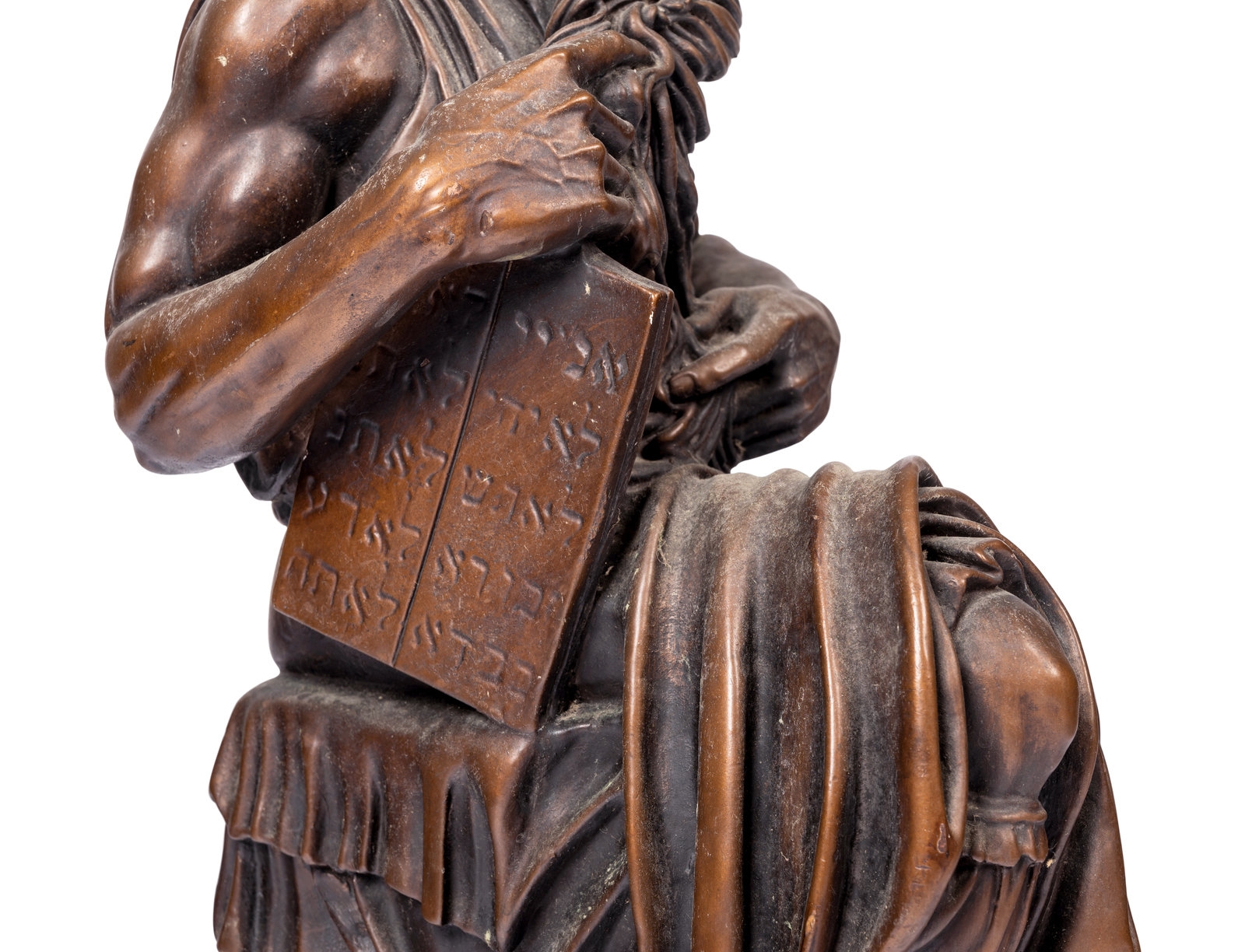 Michelangelo | A Chalkware Figure of Moses (Mid 20th Century) | MutualArt