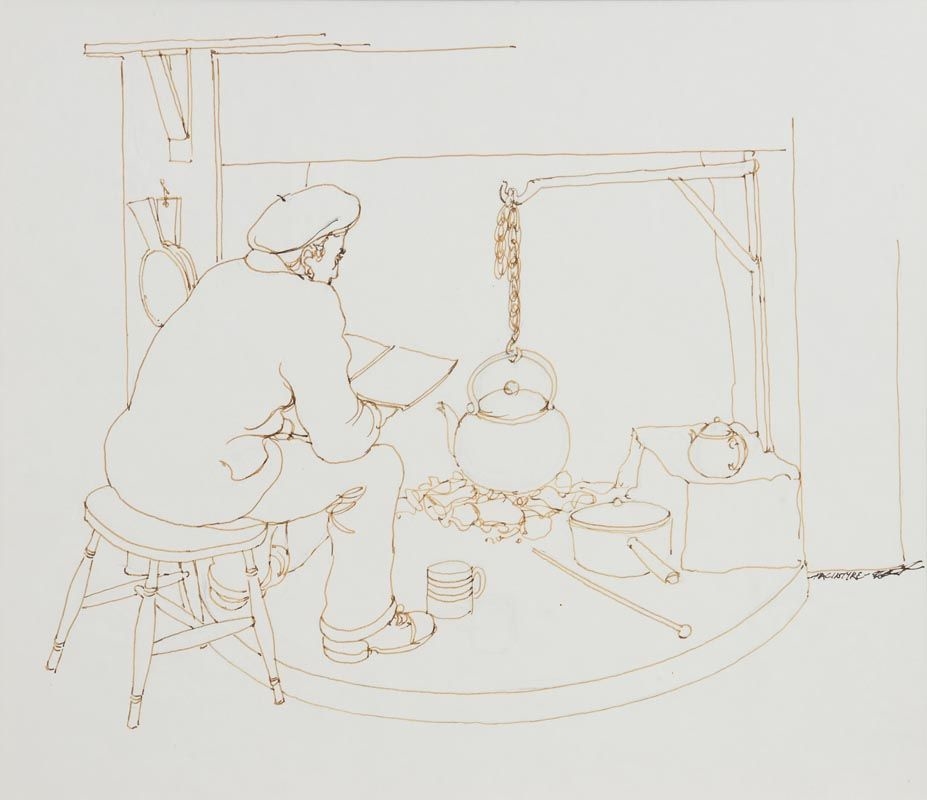 James MacIntyre | George Campbell Reading, Innislacken | MutualArt