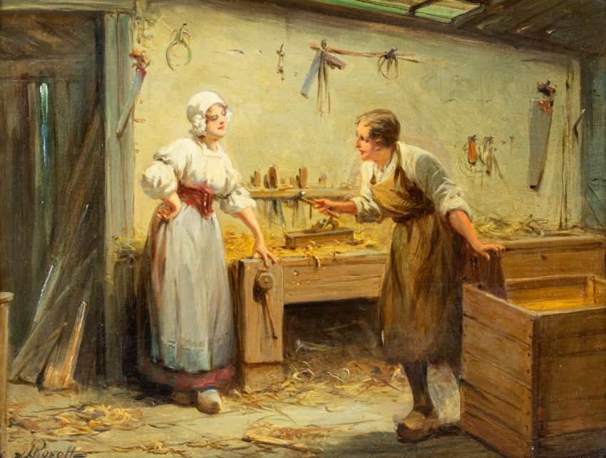Alexander Rosell | In der Werkstatt | MutualArt