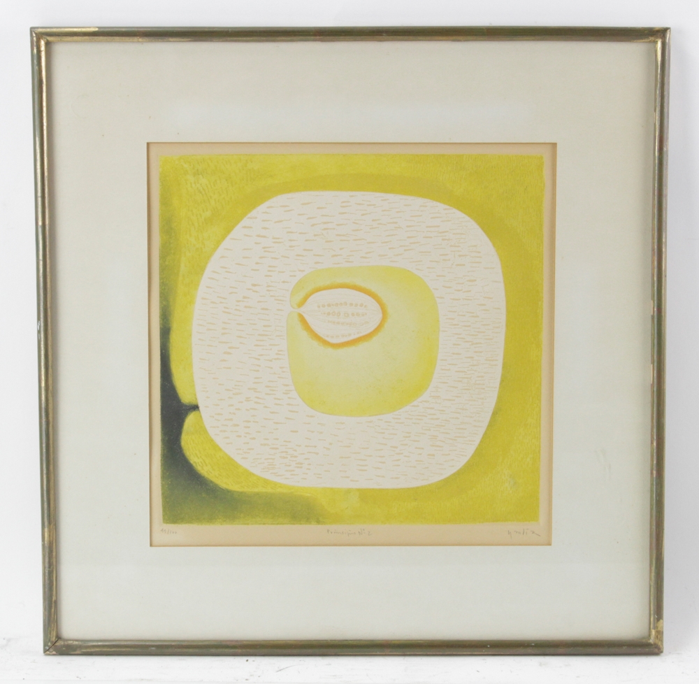 Albert Alcalay | Albert Alcalay, Abstract Yellow Orb | MutualArt
