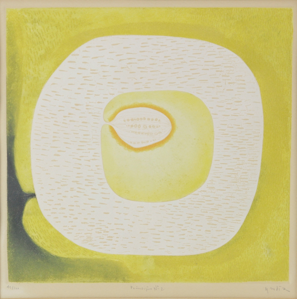 Albert Alcalay | Albert Alcalay, Abstract Yellow Orb | MutualArt