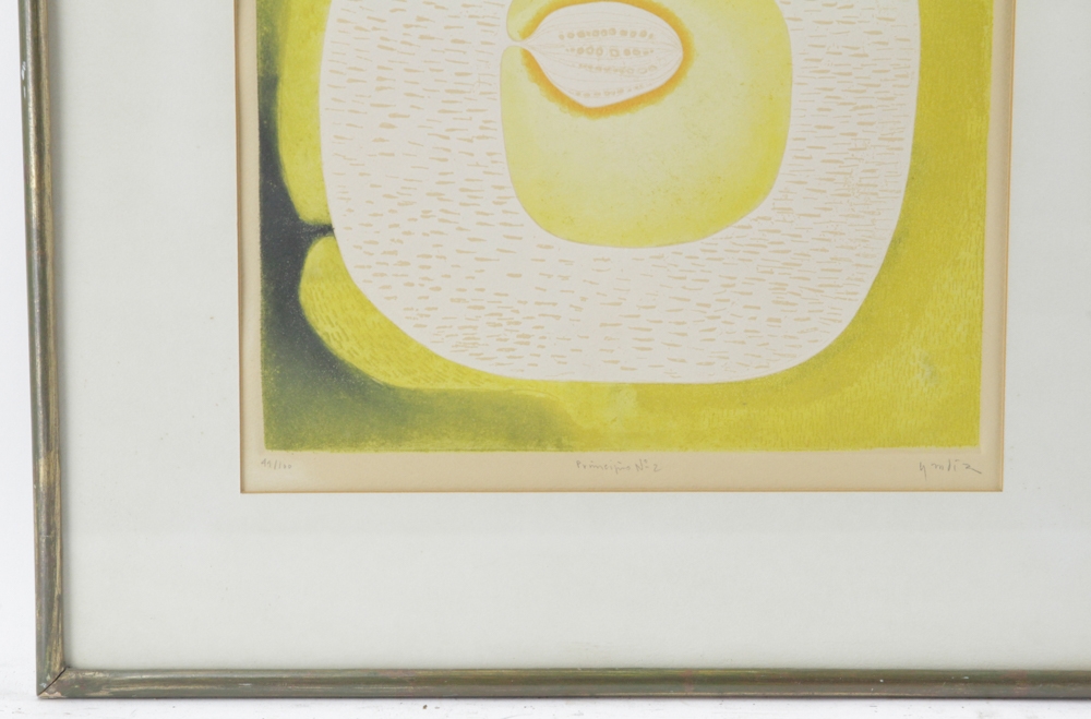 Albert Alcalay | Albert Alcalay, Abstract Yellow Orb | MutualArt