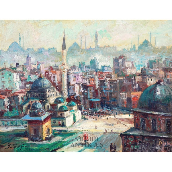 Ibrahim Safi | HAGIA SOPHIA IN ISTANBUL | MutualArt