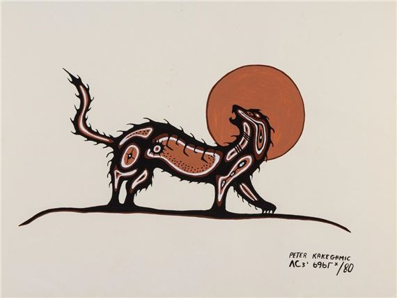 Peter Kakegamic | Weasel (80) | MutualArt