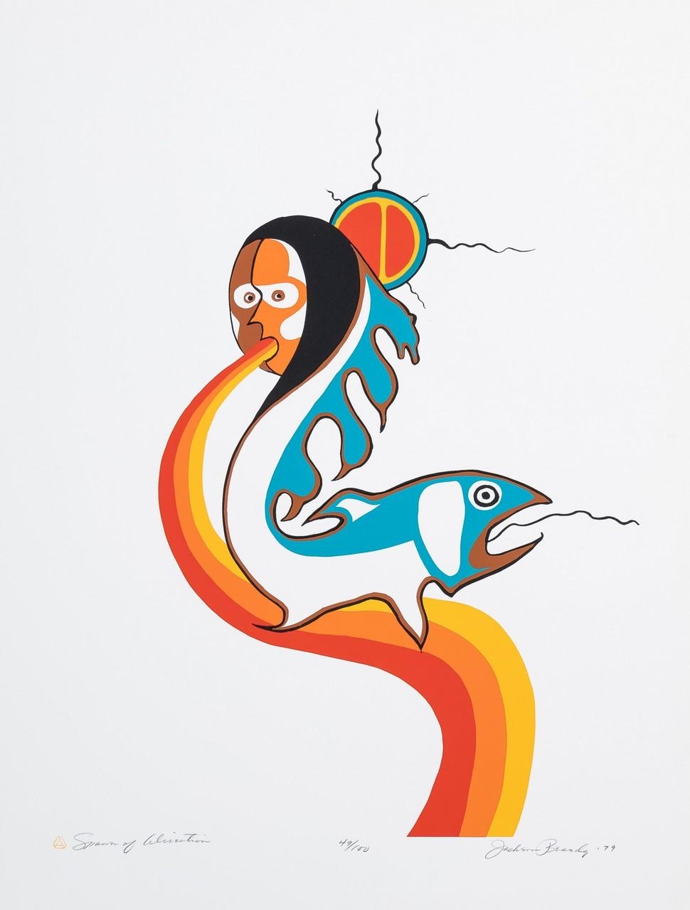 Jackson Beardy | Spawn of Direction (79) | MutualArt