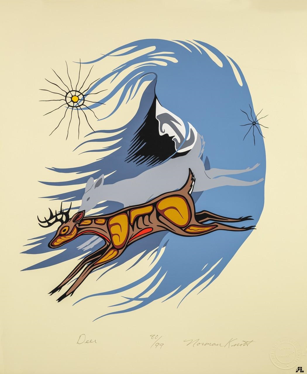 Norman Knott | Deer | MutualArt