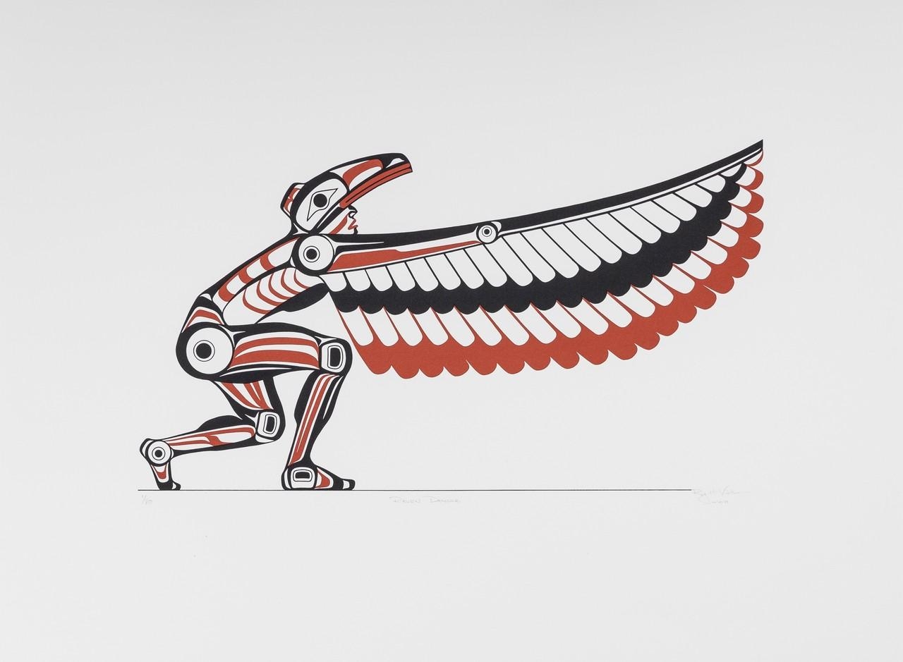 Pacific Northwest Native American Art Raven