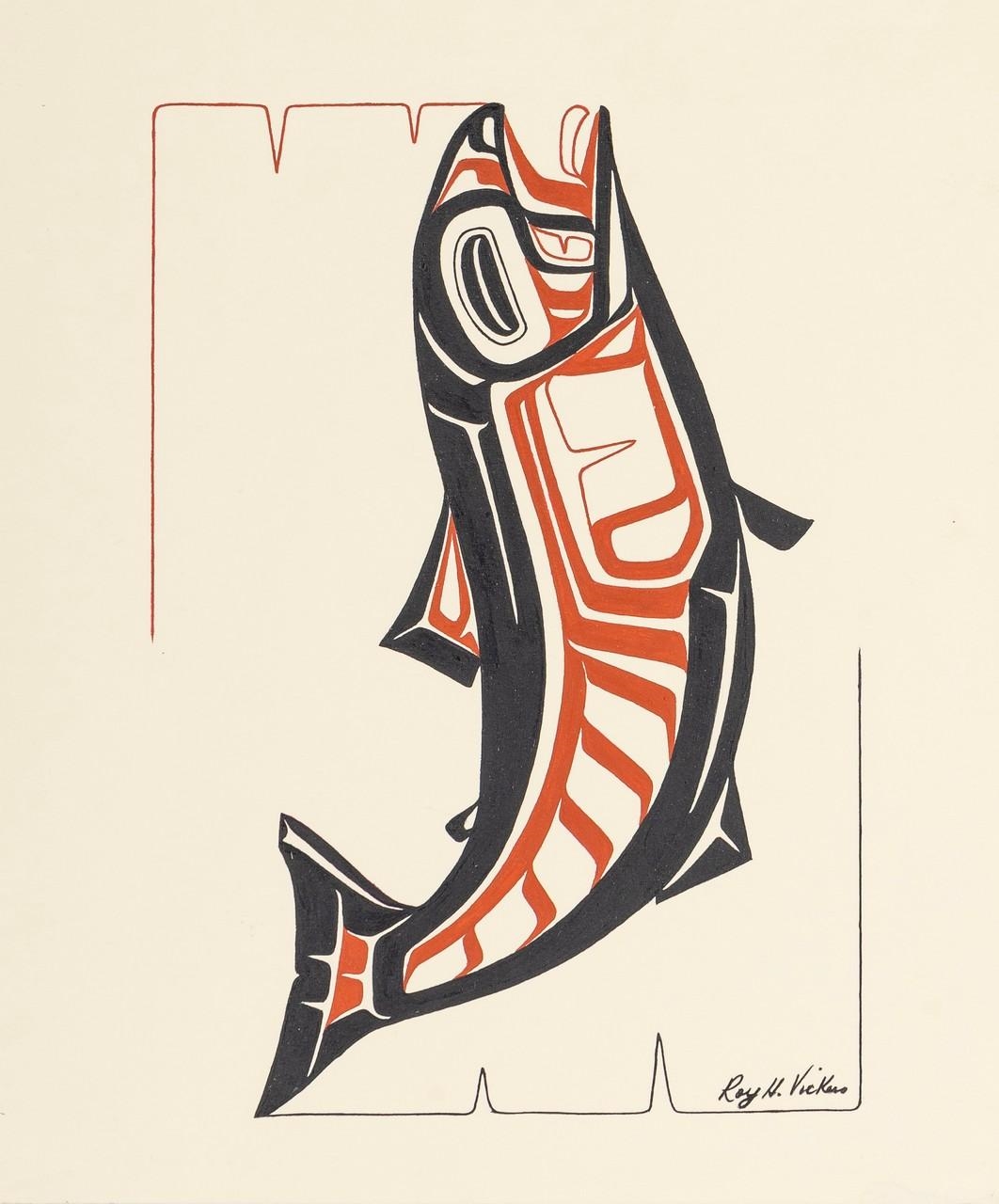 Roy Henry Vickers | Salmon (1995) | MutualArt