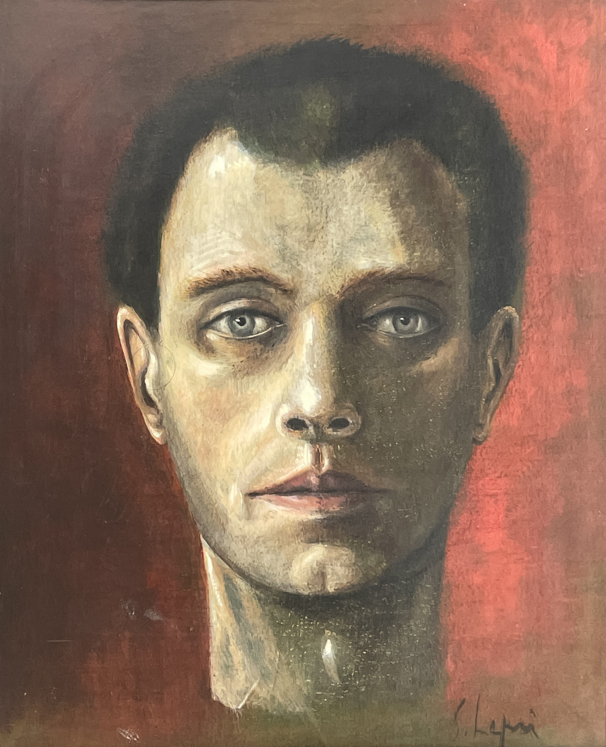 Stanislas Lepri | Self Portrait (Circa 1940) | MutualArt
