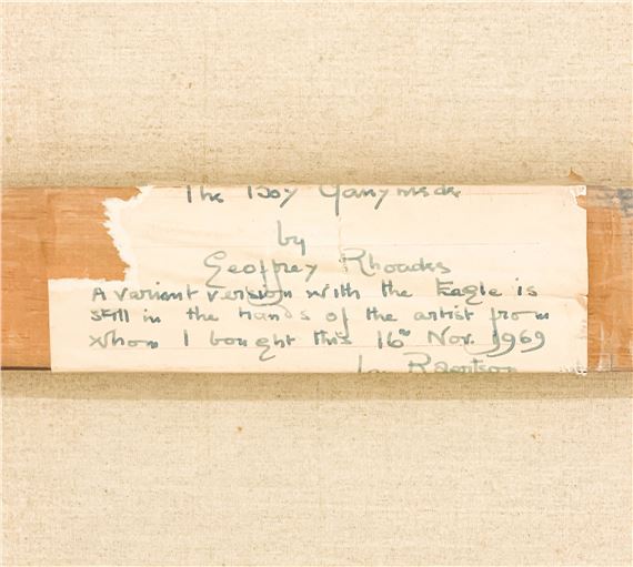 Geoffrey Hamilton‏ Rhoades | The Boy Ganymede (1966) | MutualArt