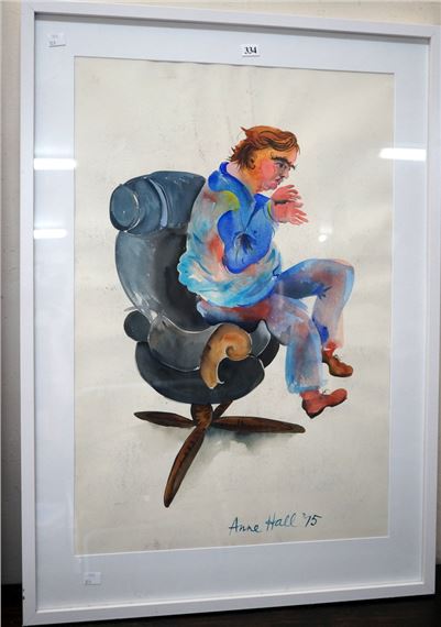 Anne Hall | Portrait of John Percival (1975) | MutualArt