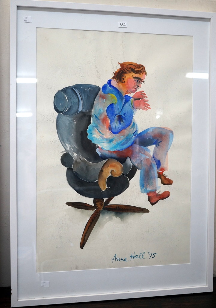 Anne Hall | Portrait of John Percival (1975) | MutualArt