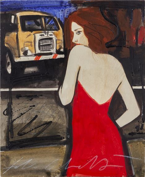 Fabio Calvetti | Donna di spalle | MutualArt