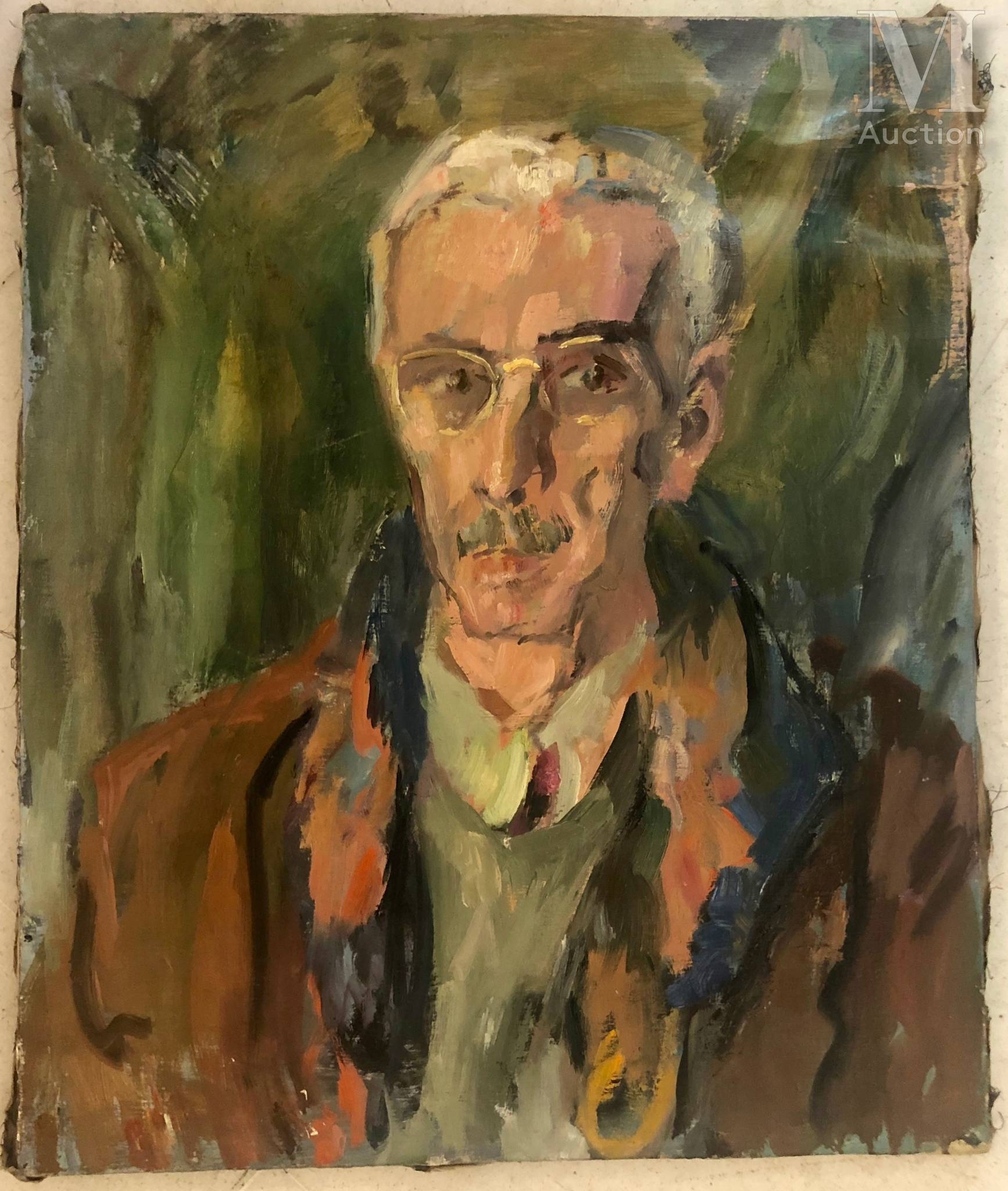 Lou Albert-Lasard | Portrait d'homme | MutualArt
