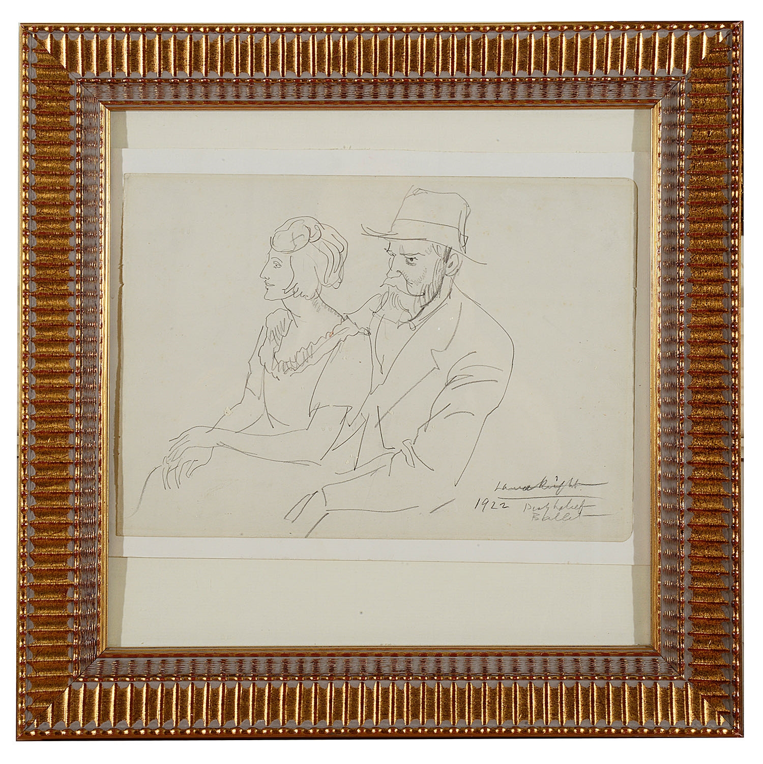 Dame Laura Knight | Audience Diaghilev Ballet (1922) | MutualArt