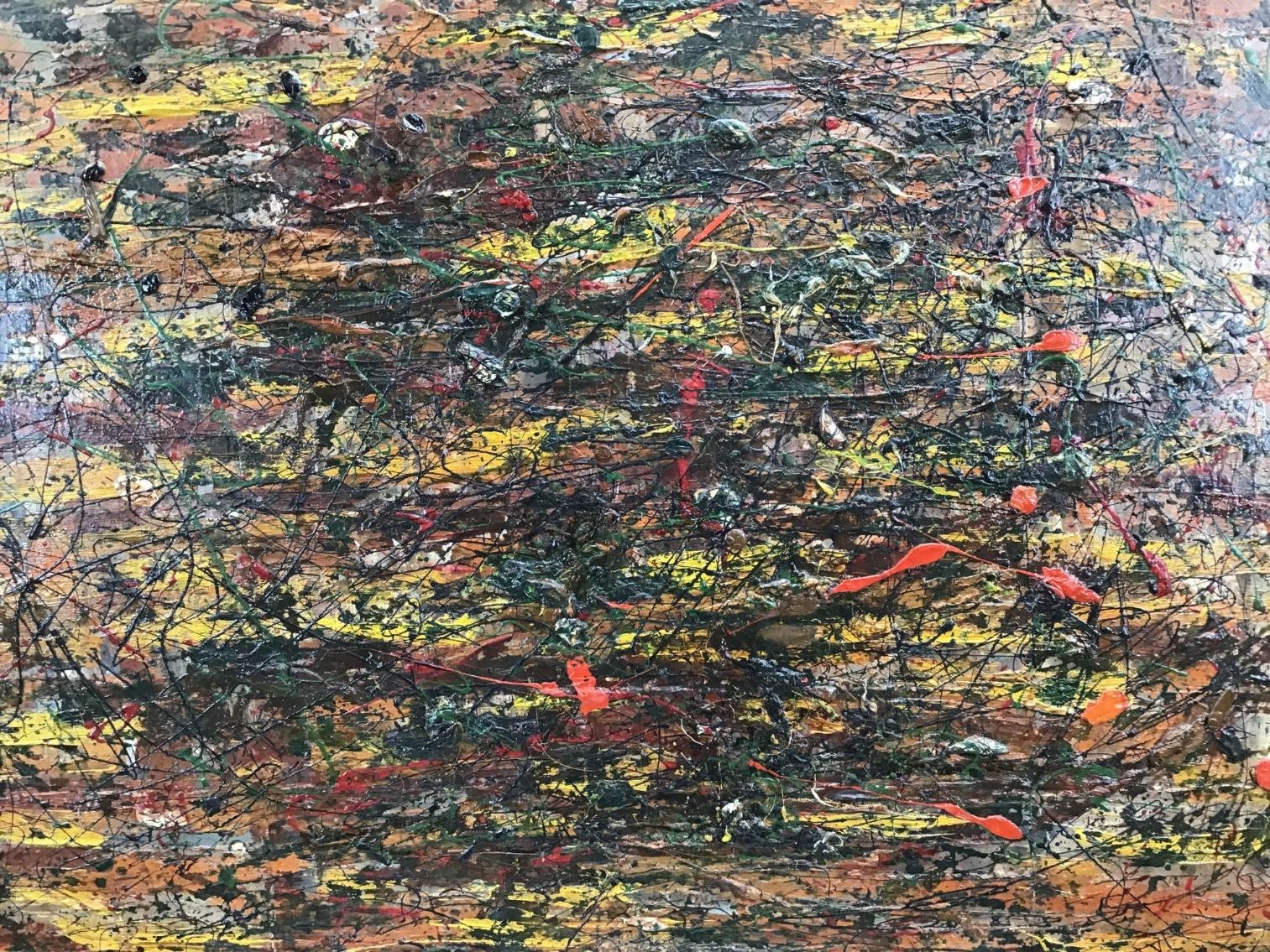 Jackson Pollock | Abstract expressionist compostion | MutualArt