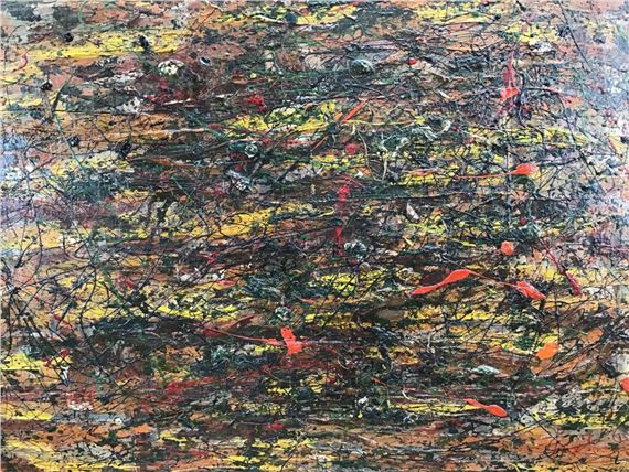 Jackson Pollock | Abstract expressionist compostion | MutualArt